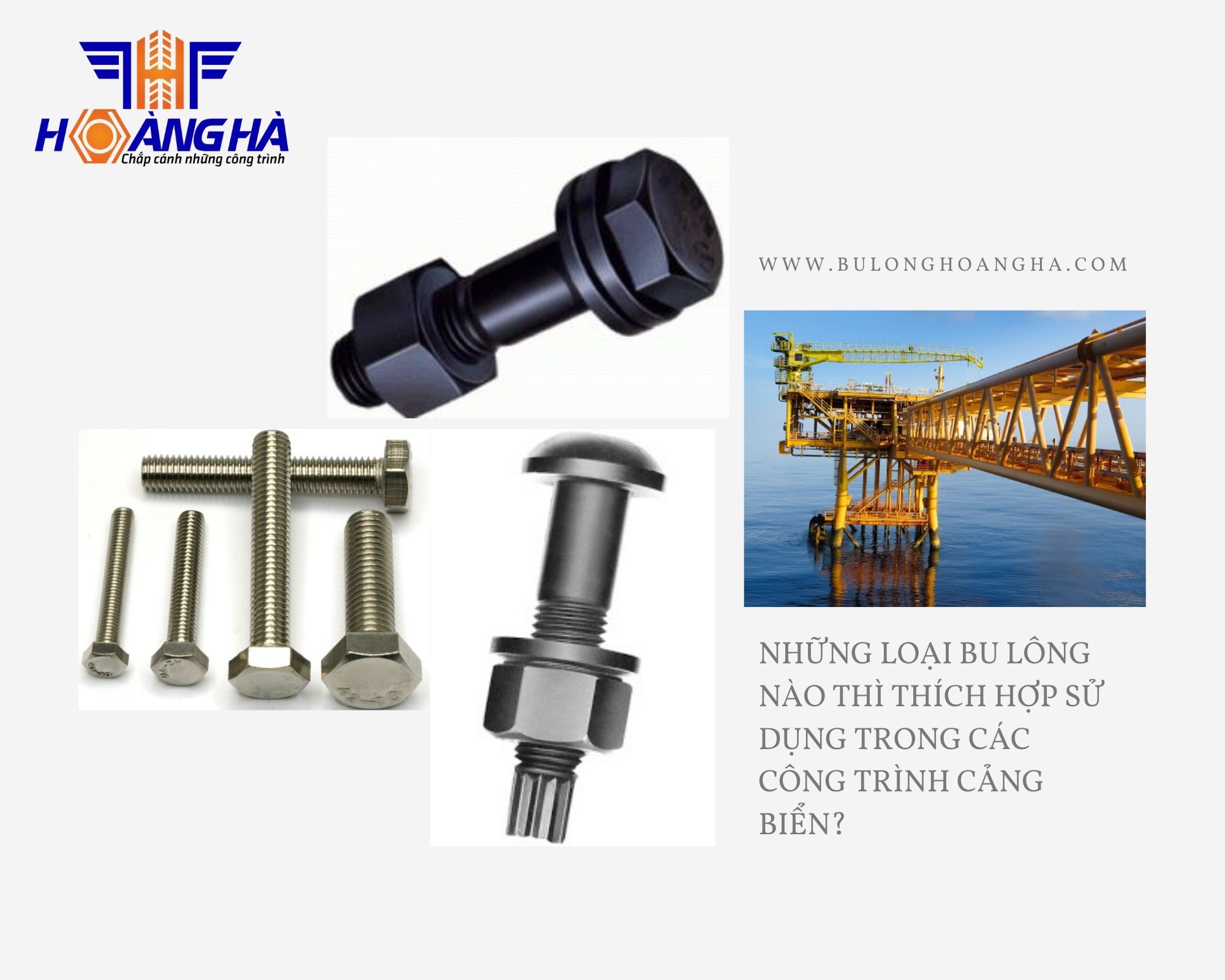 Giải đáp những câu hỏi liên quan đến bu lông ốc vít | Bu lông Hoàng Hà